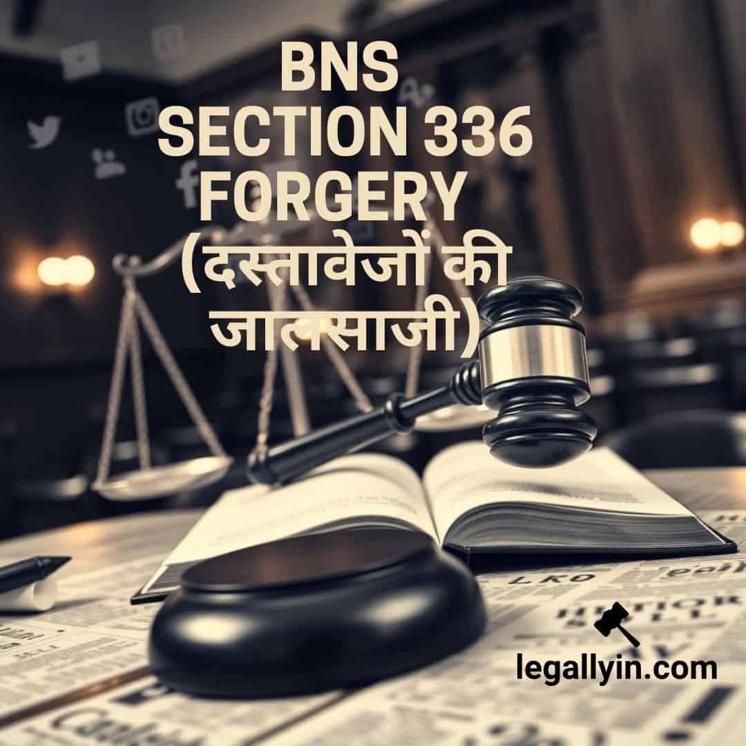 BNS Section 336 Forgery in Hindi (दस्तावेजों की जालसाजी)